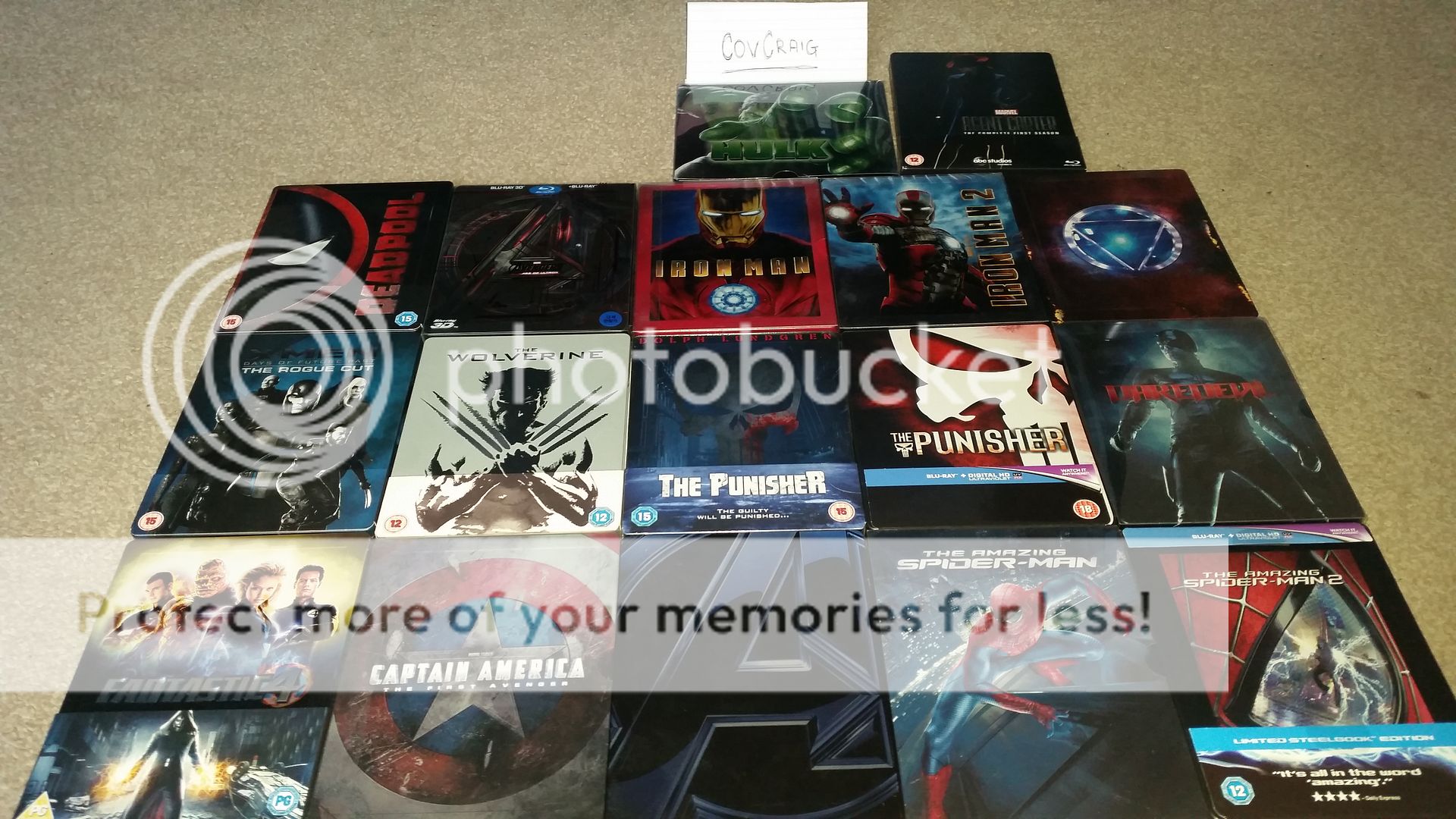Covcraig's Marvel Steelbook Collection! | Hi-Def Ninja - Pop Culture ...