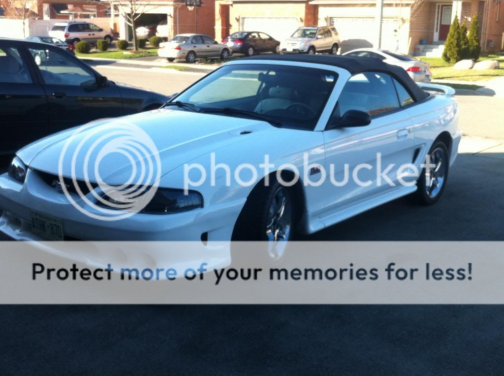 Sort of New Here - 96 White Convertible 5.0 | SN95Forums The Only SN95 ...