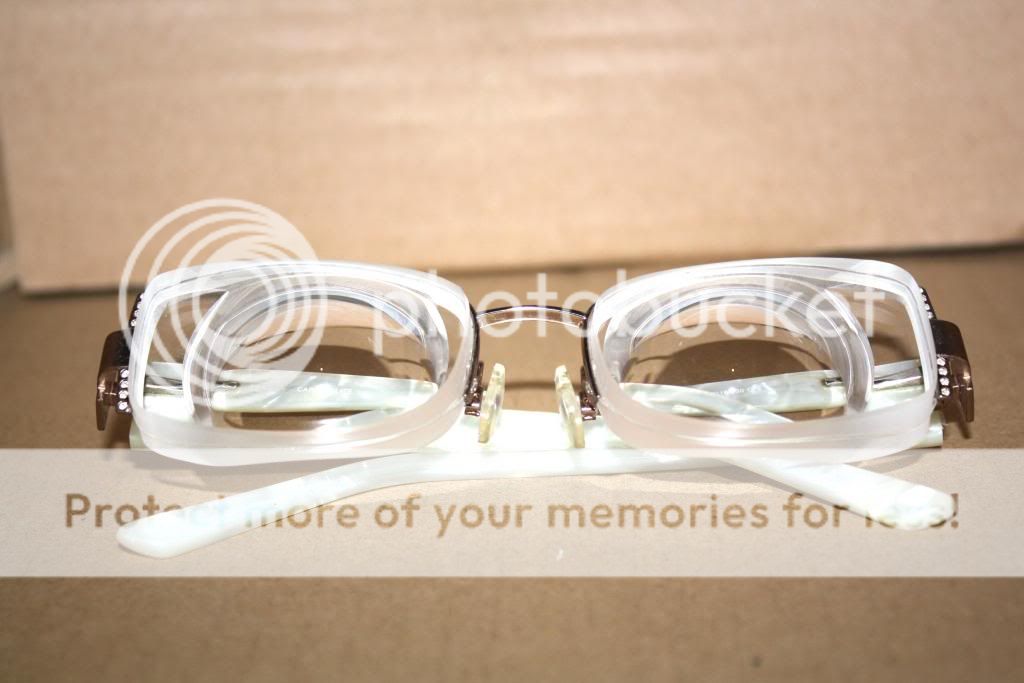 SNOWWHITE DIAMOND Myodisc Extreme High Myopic Glasses For Low Vision ...
