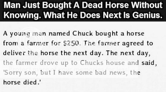 THE $50 LESSON – The Burning Platform