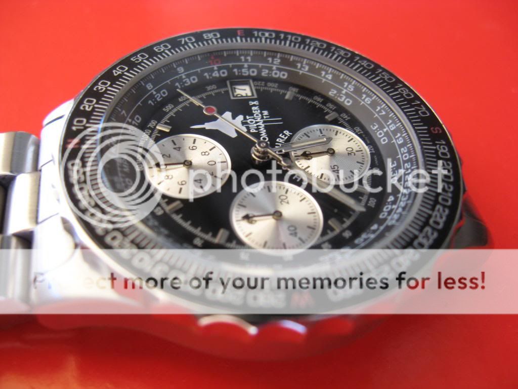 SOLD FS only: Vintage Chase-Durer Watch Pilot Commander X Chronograph ...