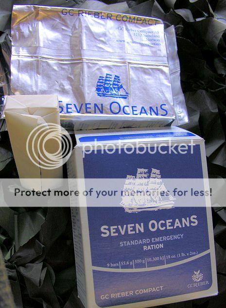 SEVEN OCEANS EMERGENCY FOOD RATIONS now available @ Tac SHAC